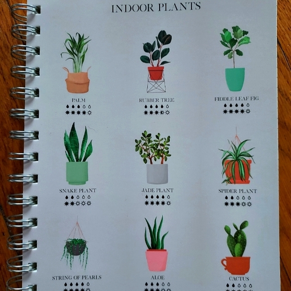 Primitives by Kathy | Office | Indoor Plants Notebook 8 Sheets Of Lined ...